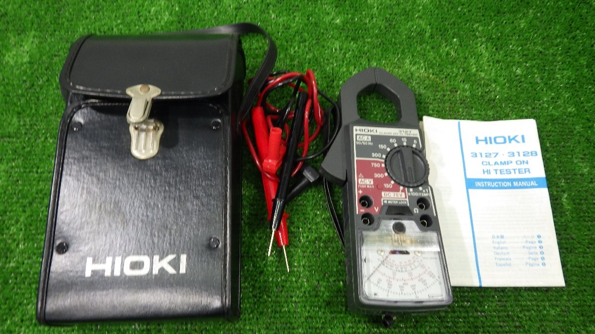【傷や汚れあり】動作未確認★HIOKI テスター 3119 傷や汚れあり ジャンク品の落札情報詳細 - ヤフオク落札価格情報 オークフリー