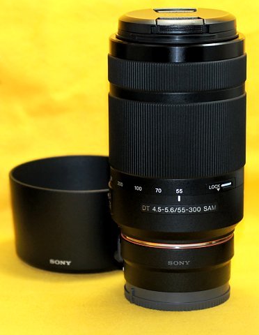 【やや傷や汚れあり】★一発即決★SONY AF DT 55-300mm SAM＆LA-EA3★おまけ付★α6600/α6500/α6400 ...
