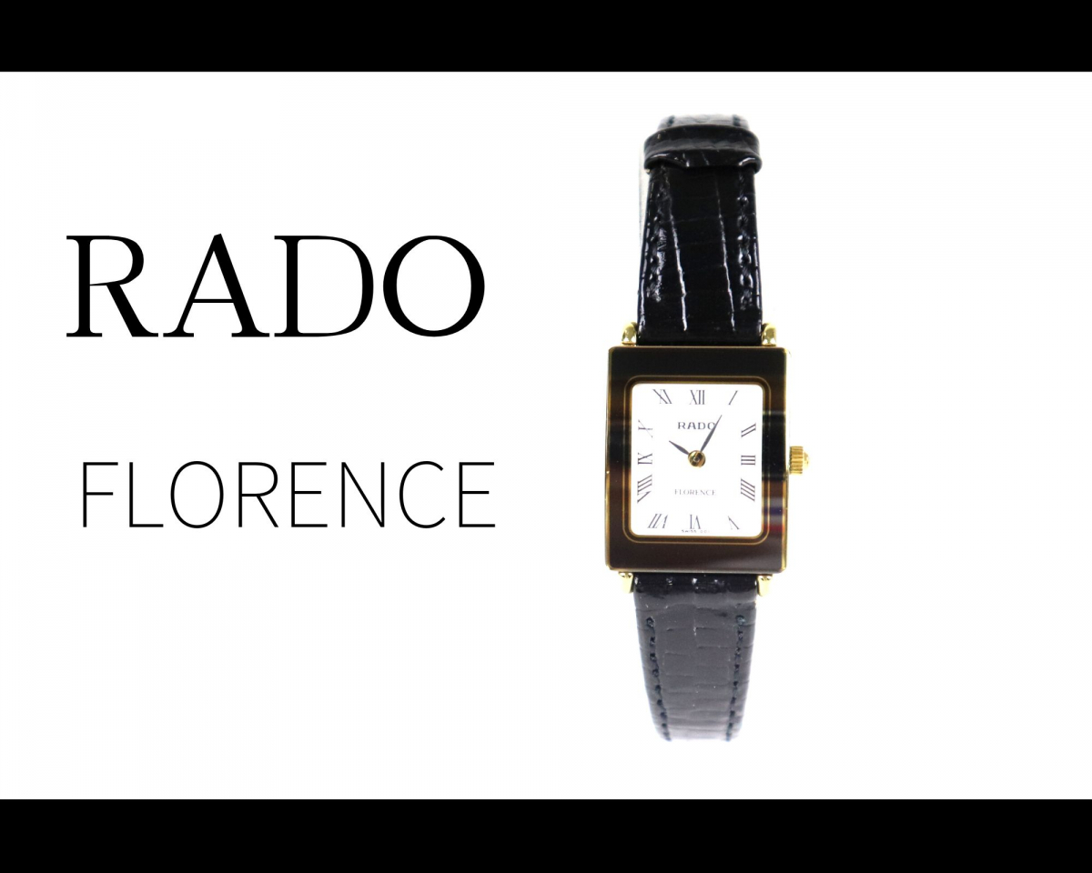 【目立った傷や汚れなし】RADO FLORENCE 153.3606.2 ラドー フローレンス 腕時計 レディース レディース腕時計 アクセサリー スイス製 おしゃれ 008JHNO89の落札 ...
