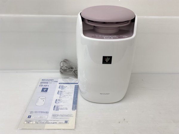 【目立った傷や汚れなし】SHARP プラズマクラスターふとん乾燥機 UD-AF1-W(ホワイト系) 乾燥マット不要タイプ 2018年製 奈良県発（0-0.I-4)I-22の落札情報詳細 ...