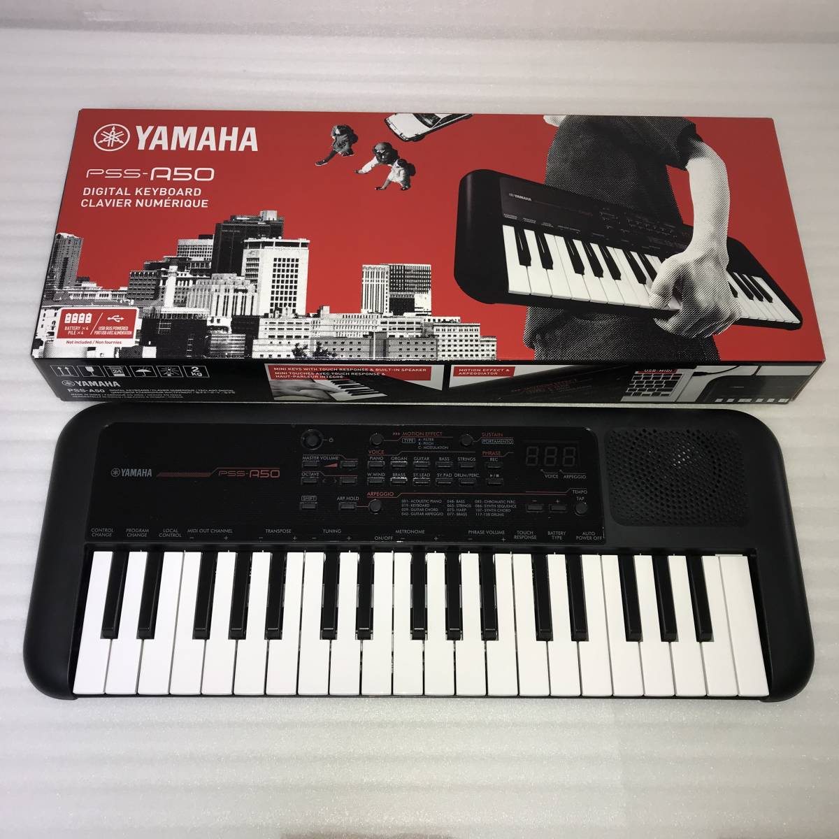 【目立った傷や汚れなし】【送料無料】ヤマハ YAMAHA PSS-A50 2022年製 電子キーボード PSSA50【37ミニ鍵盤】の落札情報詳細 - ヤフオク落札価格検索 オークフリー