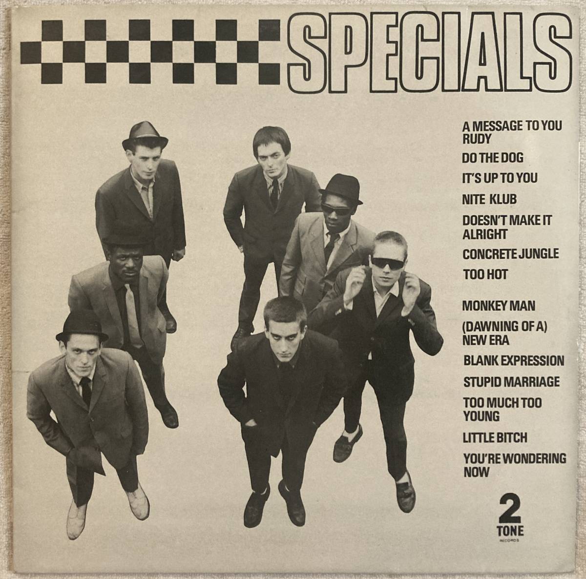 【目立った傷や汚れなし】Specials Specials スペシャルズ RARE? ホワイト・コースター CDL TT5001 2 TONE ...