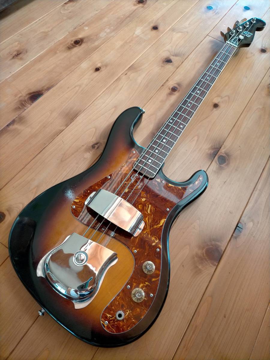 【傷や汚れあり】【愛と勇気でレア品1円スタート】Guyatone EB-5 ベース ジャパンヴィンテージ グヤトーン レア 希少の落札情報詳細 - Yahoo!オークション落札価格検索 オークフリー