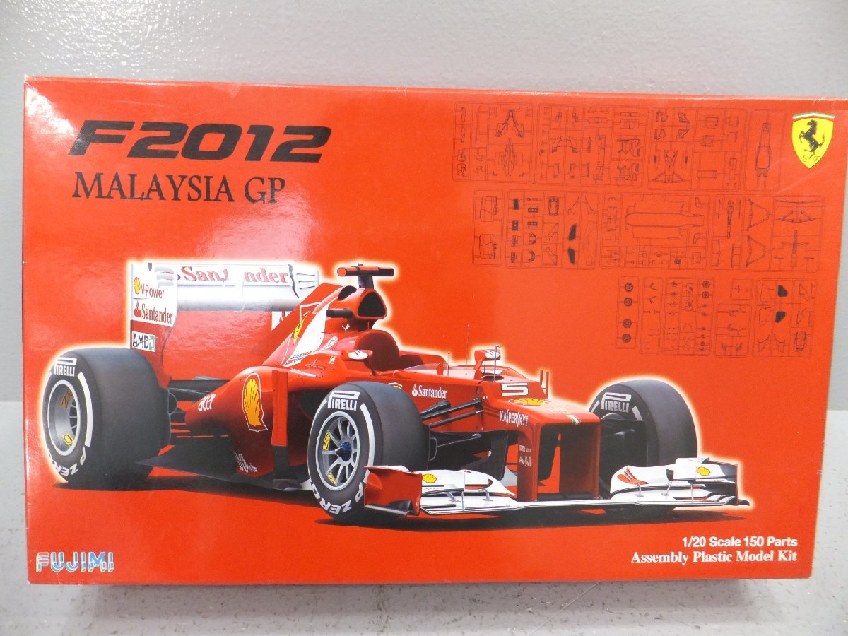 【やや傷や汚れあり】 【24】 フジミ 1/20 フェラーリ F2012 マレーシアグランプリ 同梱不可 1円スタートの落札情報詳細 ...