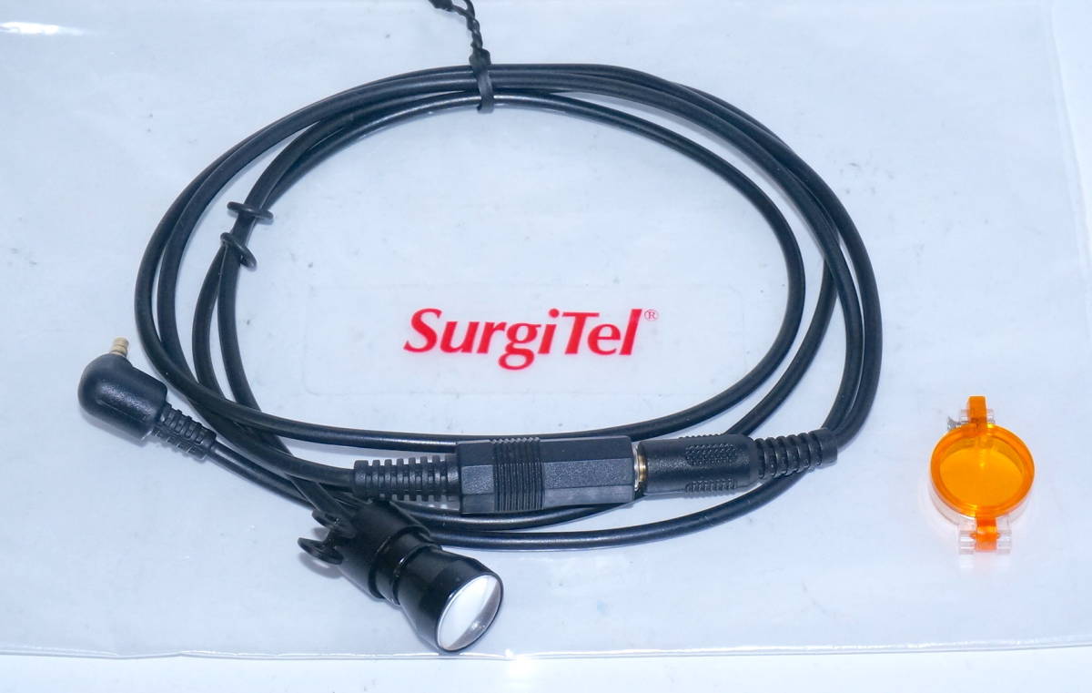 【目立った傷や汚れなし】サージテル Surgitel LED Micro Odyssey マイクロオデッセイ 拡大鏡 ルーペ 歯科 外科 形成 ...