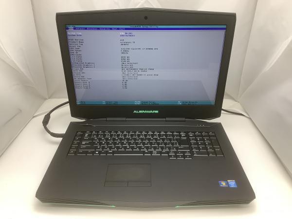 【傷や汚れあり】ジャンク!DELL Alienware 18 Core i7 4700MQ 2.4G 16G 750Gの落札情報詳細 - ヤフオク落札価格検索 オークフリー