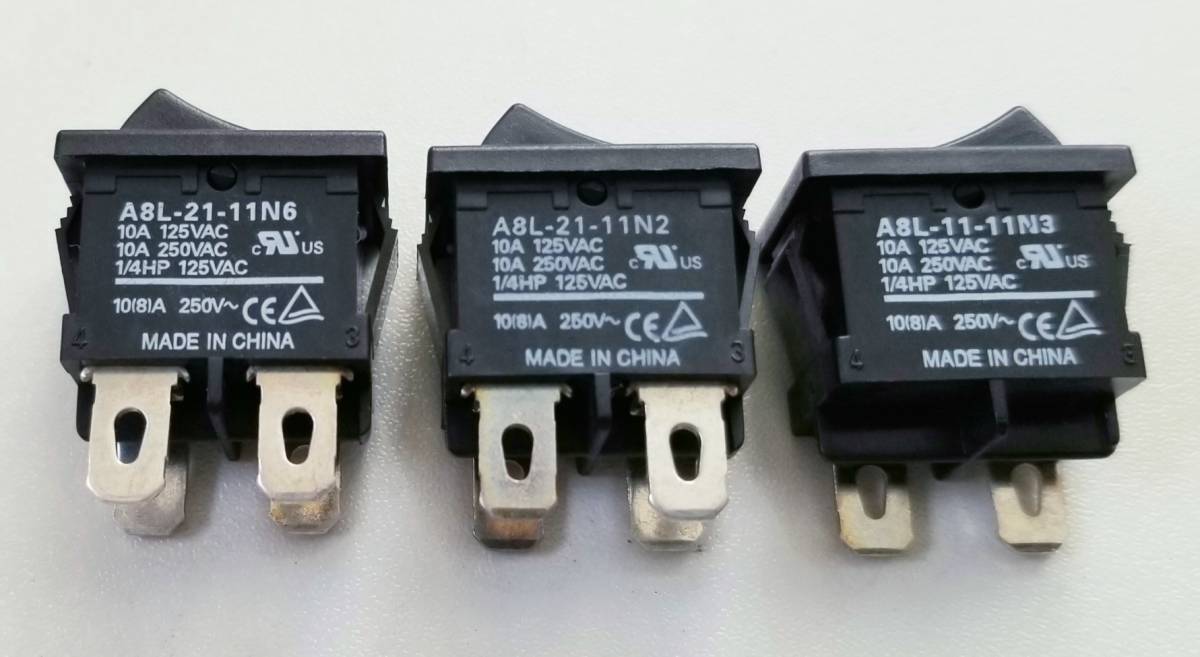 【やや傷や汚れあり】OMRON 小型ロッカースイッチ 3種類 ①A8L-21-11N6、② A8L-21-11N2、③A8L-11-11N3 各1個の落札情報詳細 - ヤフオク落札価格検索 ...