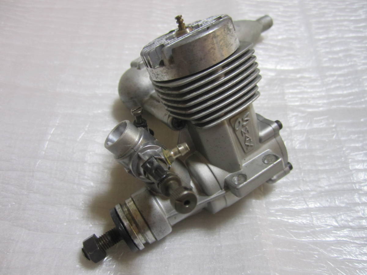 【目立った傷や汚れなし】OS MAX 模型 飛行機 エンジン 32F MADE IN JAPAN 2907 小川精機 762 マフラー 3H ...