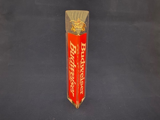 【傷や汚れあり】ビアタップ ハンドル バドワイザー クリスタル 縦 B 中古品 budweiser シフトノブ ビールサーバーノブ ビアサーバー ローライダー B35 の落札情報詳細 ...