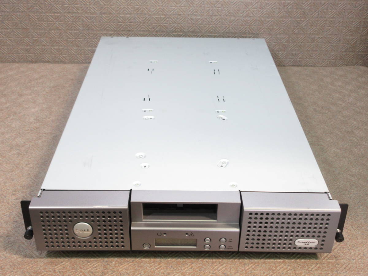 【傷や汚れあり】DELL / テープオートローダ PowerVault 124T (LTO4-120-1) / LTO Ultrium 4 ...