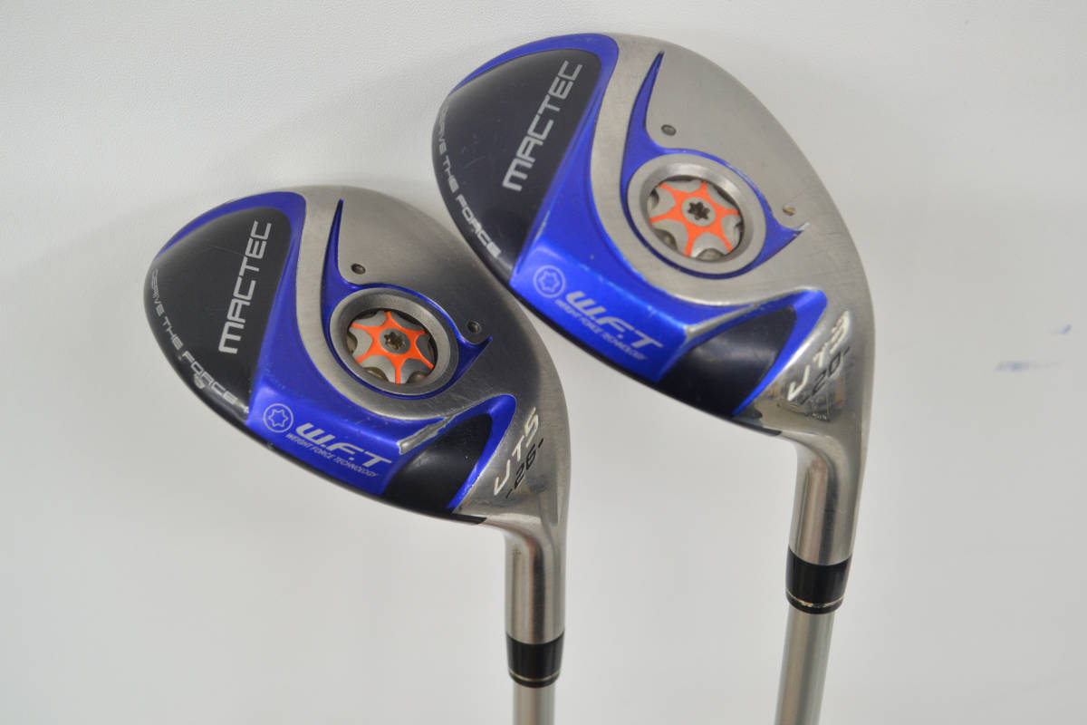 【傷や汚れあり】288【USED】 マグレガー MACTEC UT3 20° UT5 26° ユーティリティ WFT ゴルフクラブ MacGregorの落札情報詳細 - Yahoo ...