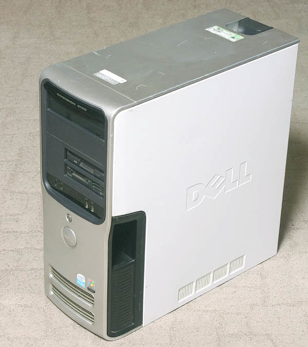 【傷や汚れあり】DELL Dimension 9150 CPU:Pentium 3.2GHz MEM:1GB HDD:80GB+160GB ...