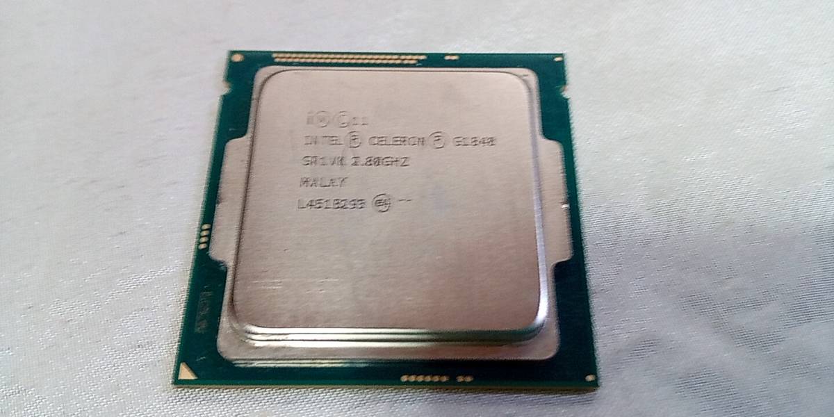 【やや傷や汚れあり】★Celeron Dual-Core G1840 LGA1150 CPU即決！(O21001) の落札情報詳細| ヤフオク ...