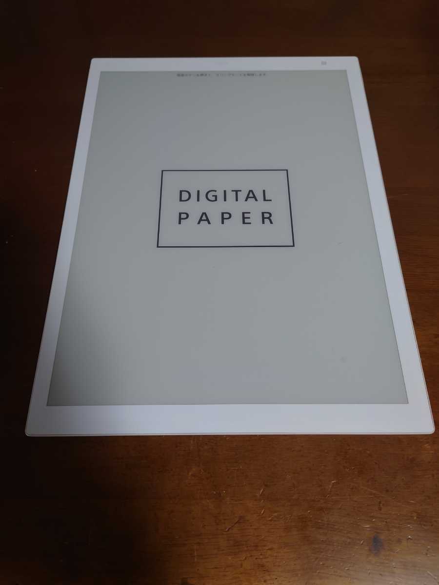 【やや傷や汚れあり】★SONY デジタルペーパー DPT-RP1 A4サイズ タップ反応せずの故障品、直せる方に★ソニーデジタルペーパー の ...