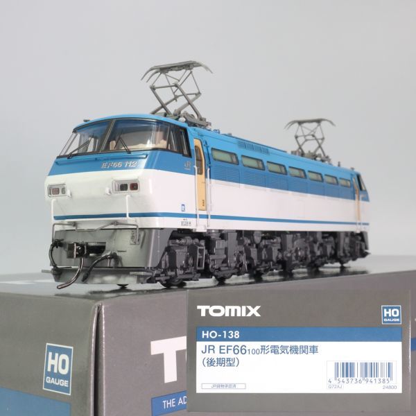 【やや傷や汚れあり】e2780【HOゲージ】HO-138 TOMIX EF66 100形電気機関車(後期型)の落札情報詳細 - ヤフオク落札価格検索 オークフリー