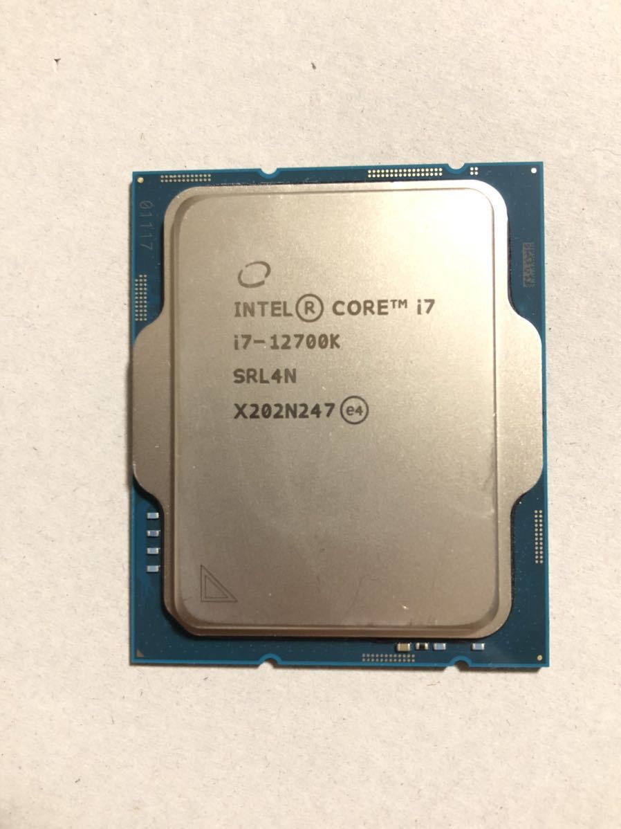 【全体的に状態が悪い】Intel Core i7-12700K 中古パソコン分解品 ジャンク の落札情報詳細| ヤフオク落札価格情報 オークフリー