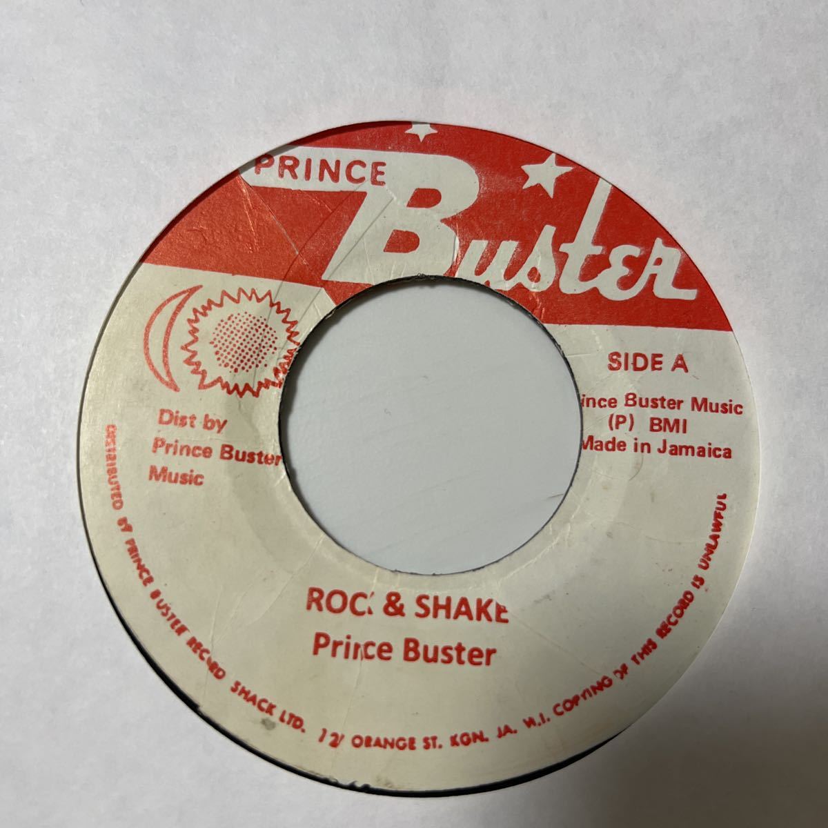 【やや傷や汚れあり】レア☆ 人気盤☆ Rock & Shake / Prince Busterの落札情報詳細 - ヤフオク落札価格検索 オークフリー