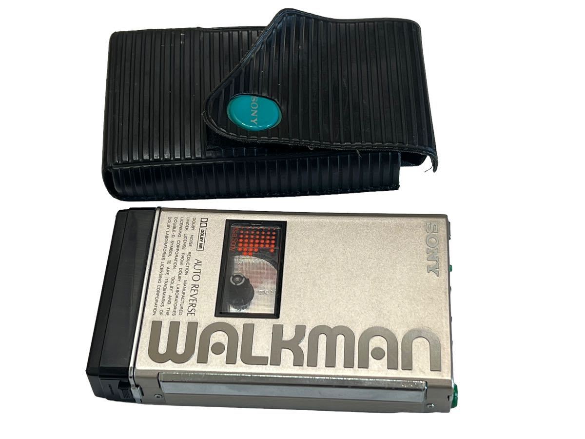 【傷や汚れあり】SONY ソニー WALKMAN ウォークマン WM-170 AUTO REVERSE ブラック カセットプレーヤー ...