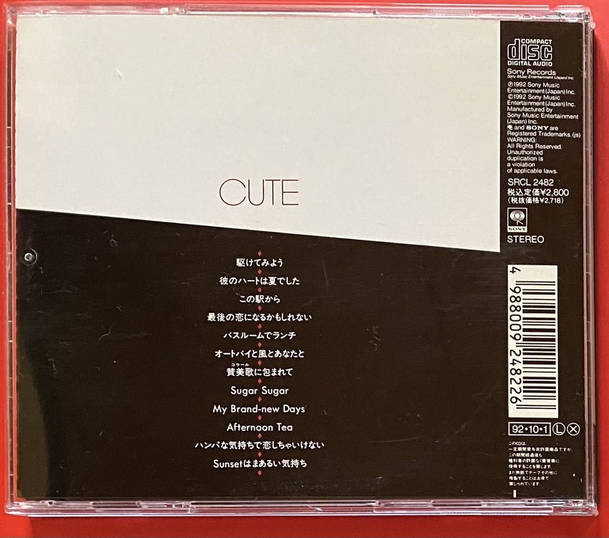【目立った傷や汚れなし】【CD】野田幹子「CUTE」MIKIKO NODA [1012]の落札情報詳細 - Yahoo!オークション落札価格検索 オークフリー