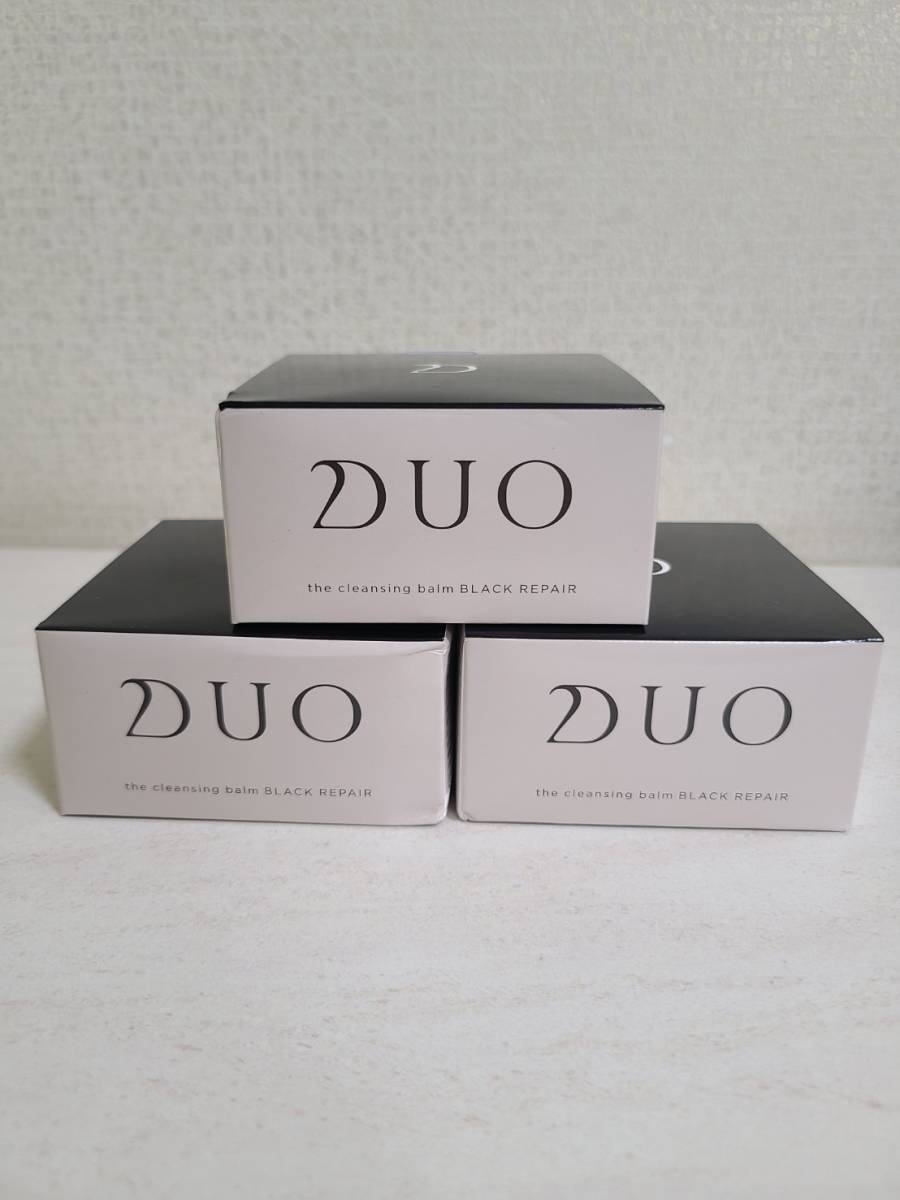 【目立った傷や汚れなし】IK-18391 DUO デュオ ザ クレンジングバーム ブラックリペア クレンジング 90g 3個おまとめセット 未開封 コスメ 角質ケア トリートメントの落札情報 ...