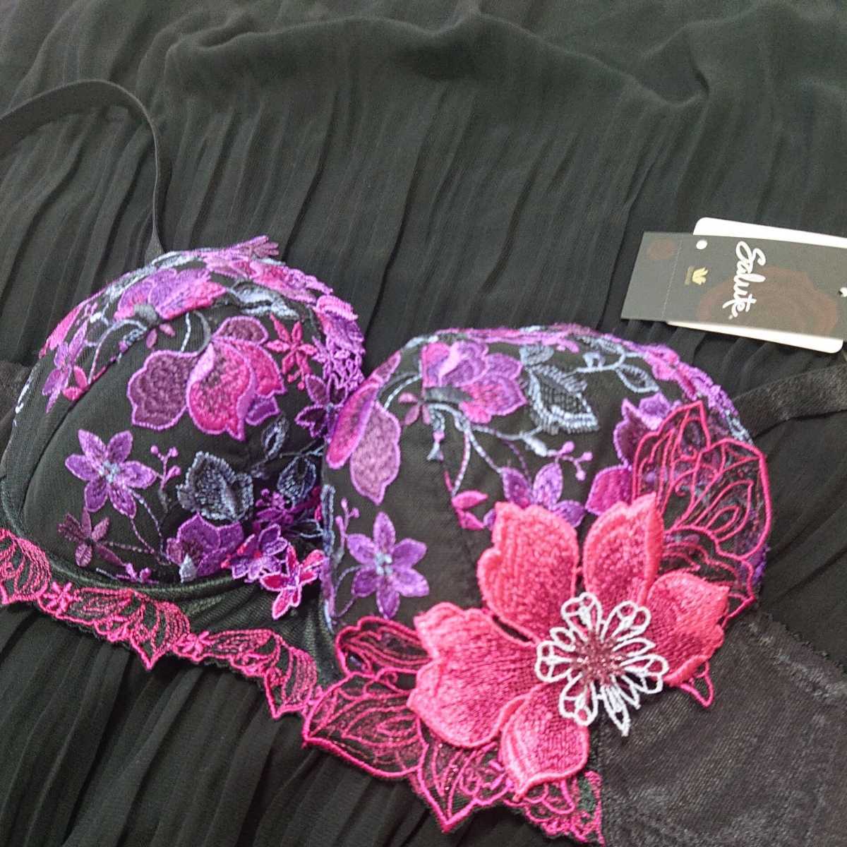 【未使用】定価10450円 新品タグ付き Wacoal ワコール salute サルート 33 おとめ座 E701番人気色のブラック！ コレクション 整理品の落札情報詳細 - Yahoo ...