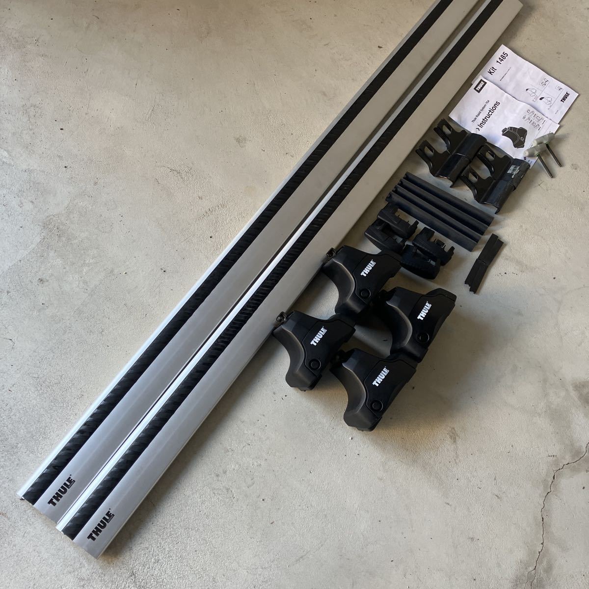 ★Thule スーリー デリカD:5用754取付キット KIT 1485 の落札情報詳細| ヤフオク落札価格情報 オークフリー