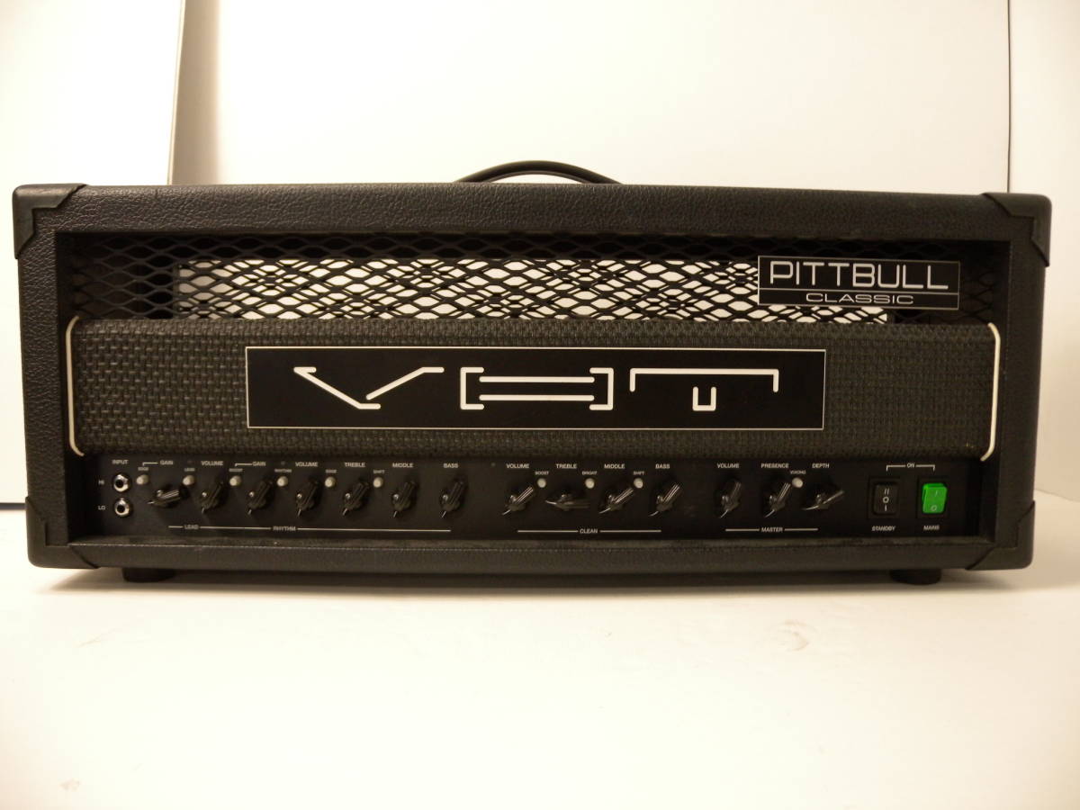 【傷や汚れあり】48 160/ VHT Pittbull classic G-100-CL 現状品 ＜真空管アンプ＞ 1020の落札情報詳細 ...