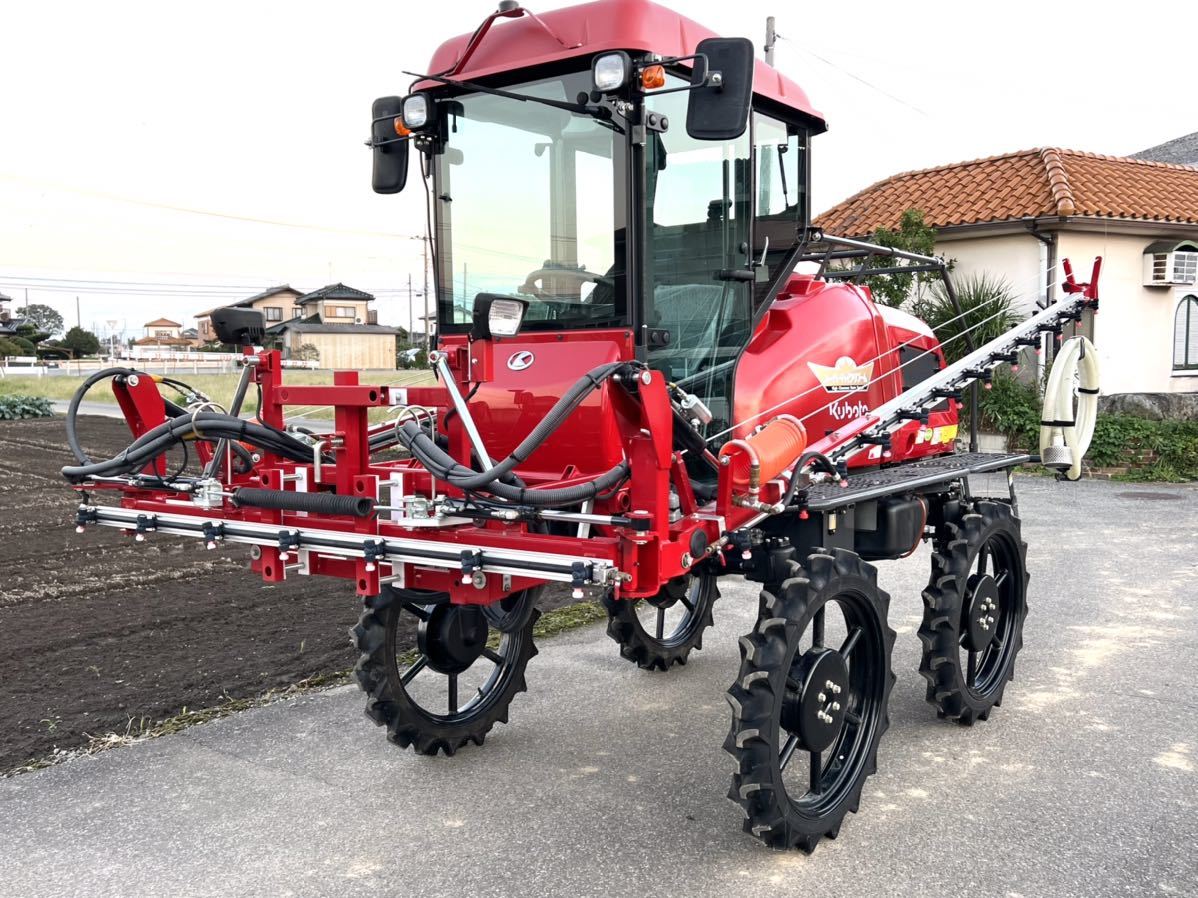 【目立った傷や汚れなし】 クボタKBSA-650丸山製作所 ハイクリブーム アワー116h。BSA-650キャビン付きの600Lブームスプレーヤの落札情報詳細 - Yahoo!オークション落札 ...