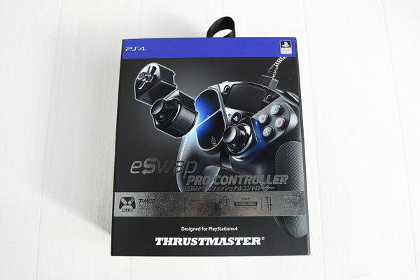 【全体的に状態が悪い】gm150 送料無料！ジャンク品 eswap pro controller プロフェッショナル コントローラー ps4 pc THRUSTMASTER レギュラー ...