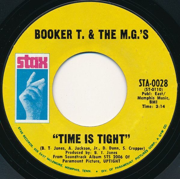 【やや傷や汚れあり】米7 Booker T & The MG's Time Is Tight / Johnny, I Love You STA0028 Stax /00080の落札情報詳細 ...