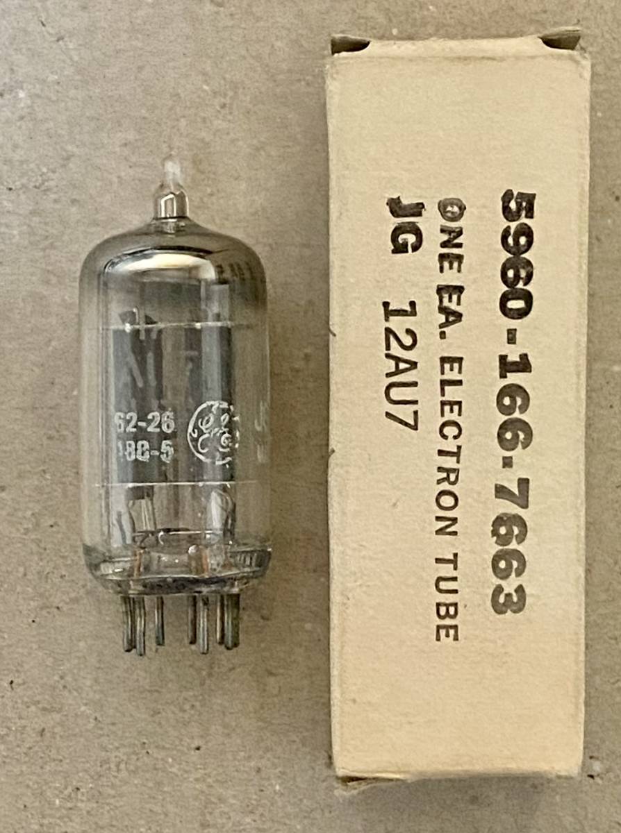 【未使用】 NEW17571 GE 12AU7（ロングプレート）新品元箱入の落札情報詳細 - ヤフオク落札価格検索 オークフリー