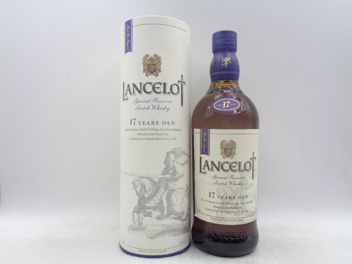 【やや傷や汚れあり】LANCELOT 17年 ランスロット スペシャル リザーブ スコッチ ウイスキー 700ml 40％ 箱入 未開封 古酒 P4327の落札情報詳細 - ヤフオク落札価格 ...
