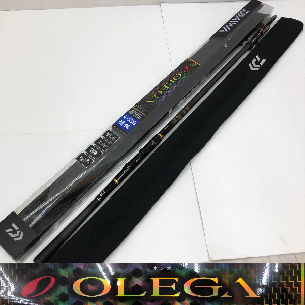 【やや傷や汚れあり】【美品】ダイワ オレガ 遠投 4-53B 両軸 Daiwa OLEGA ロッド ベイト/釣具/竿の落札情報詳細 - ヤフオク落札価格検索 オークフリー