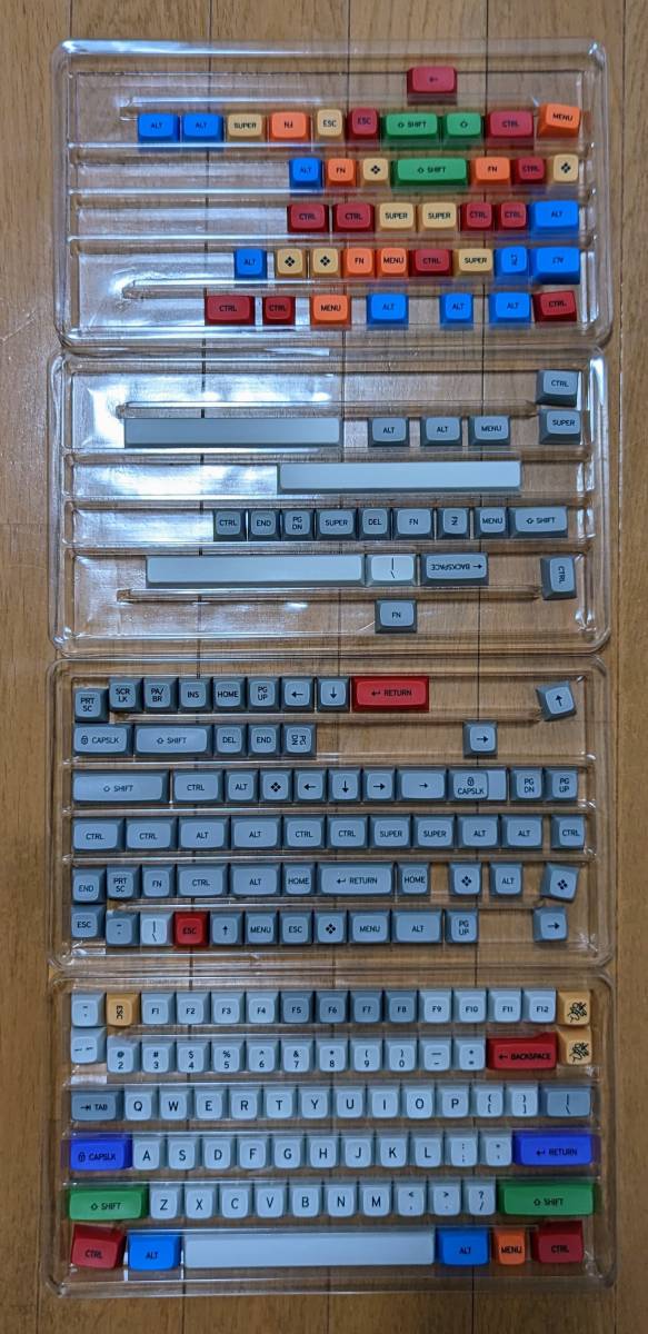 【やや傷や汚れあり】型番 : Drop + Matt3o /dev/tty MT3 Custom Keycap Set (Base Kit + Unicorn Barf)の落札情報詳細 ...