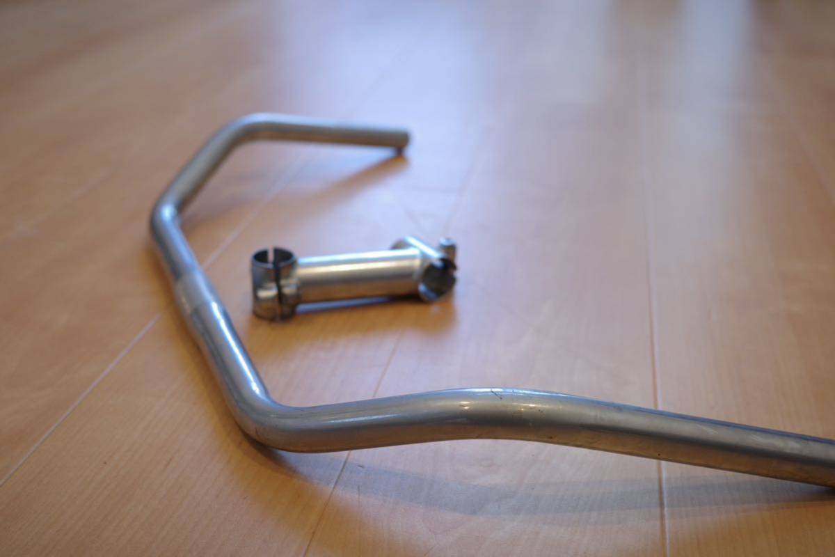 【傷や汚れあり】RIVENDELL tosco bar NITTO ahead stem セット アヘッドステム ハンドル bluelug ...