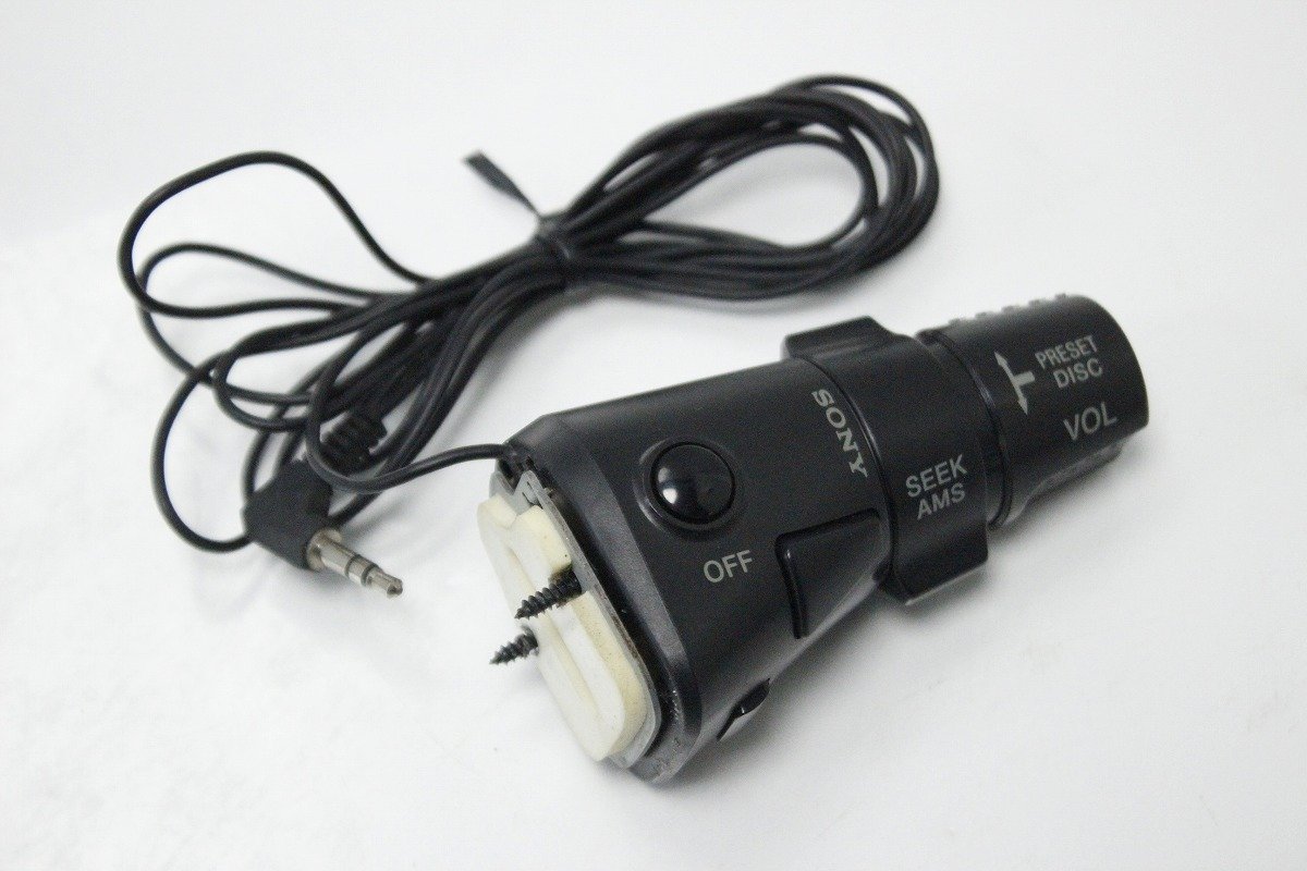 【目立った傷や汚れなし】動作未確認 SONY ソニー RM-X2S ロータリーコマンダー リモコン カーオーディオ ジャンク 11-E023 ...