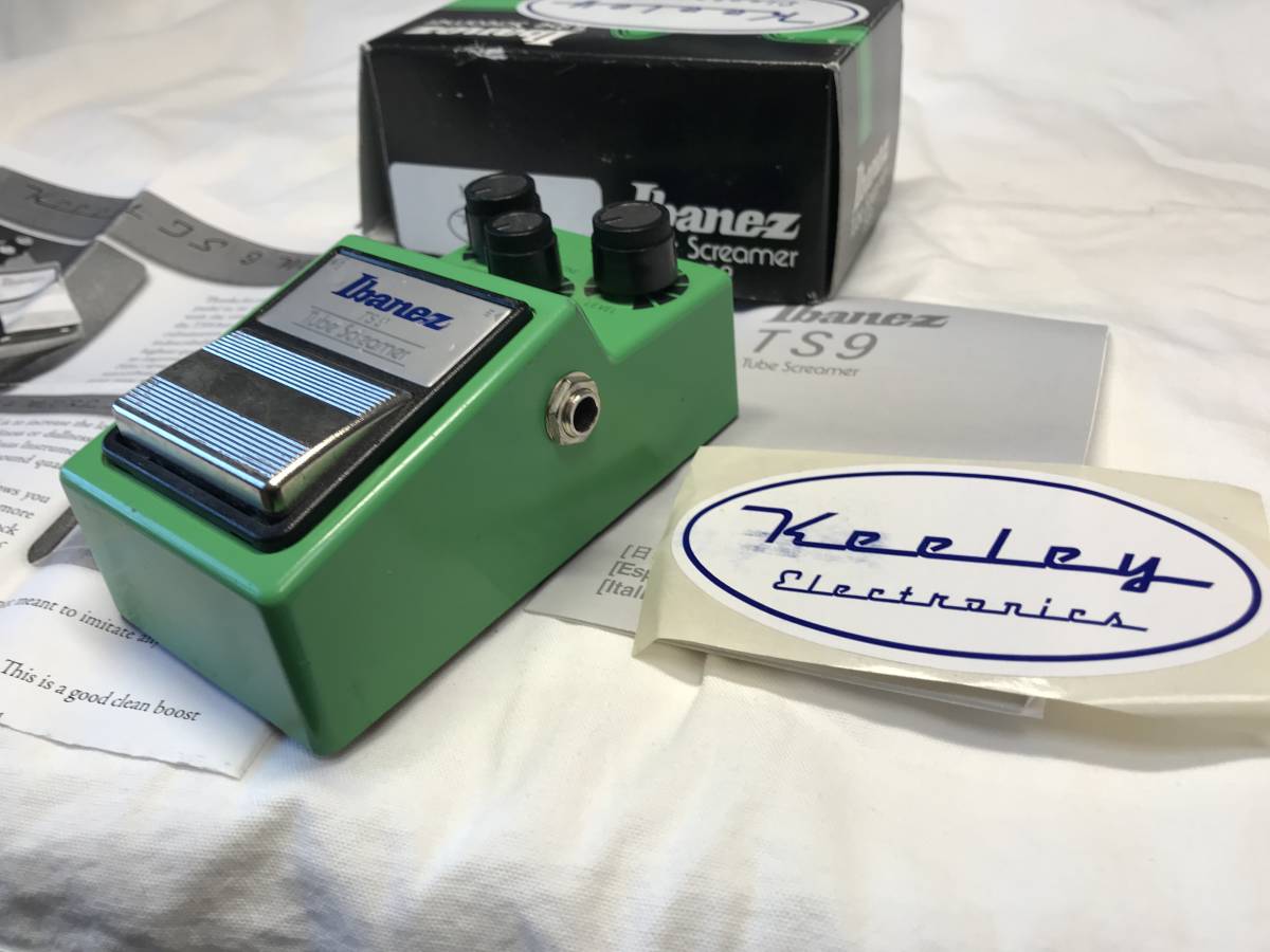 【傷や汚れあり】Keeley Plus Mod / Ibanez TS9 Tube Screamer 名機の落札情報詳細 - ヤフオク落札価格 ...