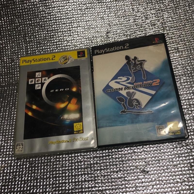 【傷や汚れあり】PS2 首都高バトルZERO 0 + 街道バトル2 CHAIN REACTION 2本セット 欠品有 難有り 元気 レース ...