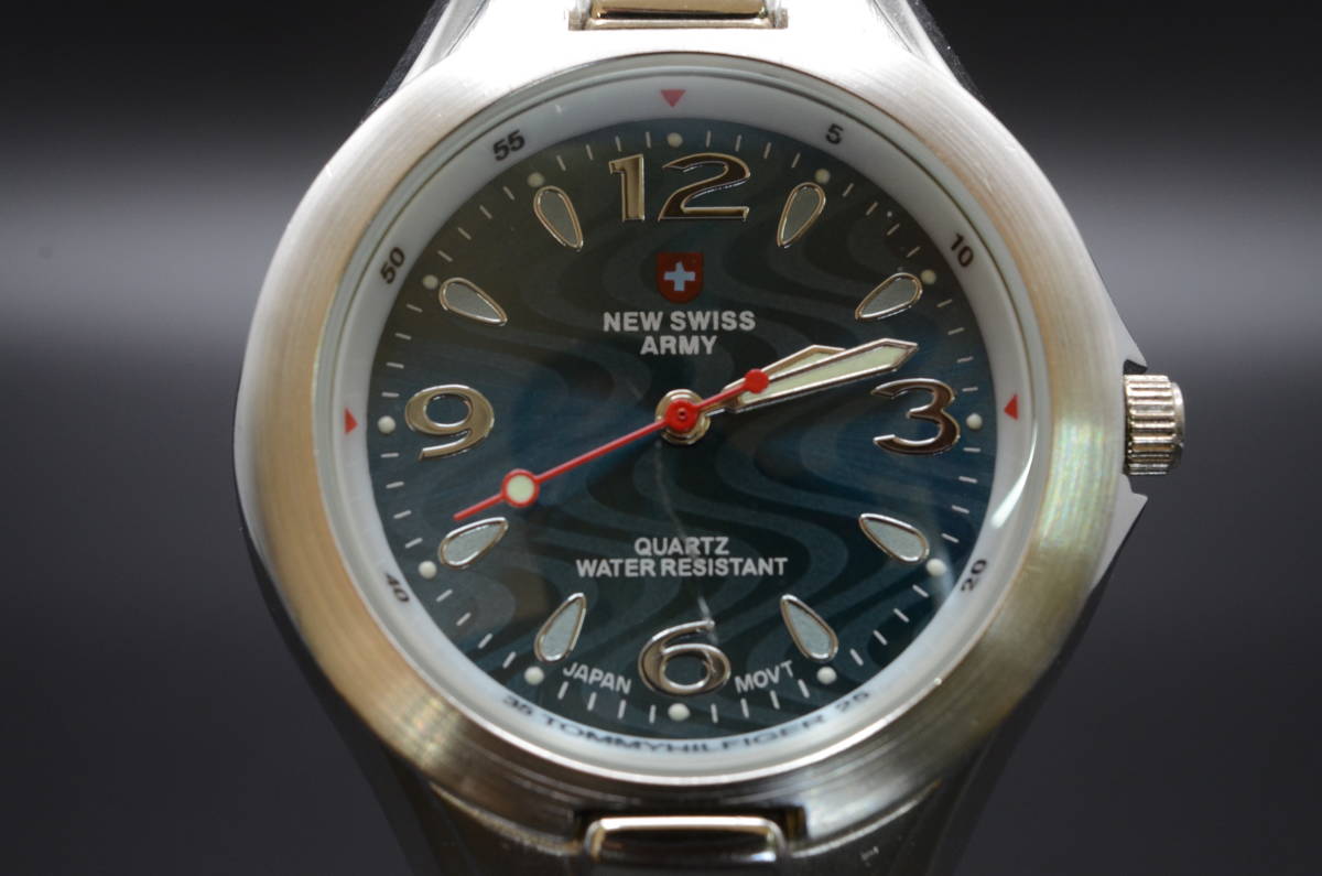 【傷や汚れあり】【中古】 NEW SWISS ARMY (ニュースイスアーミー) FA90319M 3針 メンズ クオーツ 電池交換済 腕時計 現状品 (k-0265)の落札情報詳細 ...