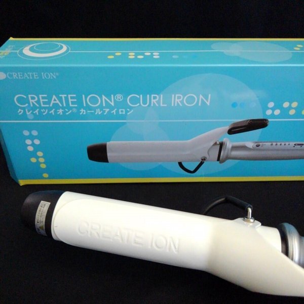 【目立った傷や汚れなし】☆美品☆CREATE ION クレイツイオン カールアイロン 32mm 72010 プレート温度：約150～190℃ 【PSEマークあり】28 00091の落札情報詳細 ...