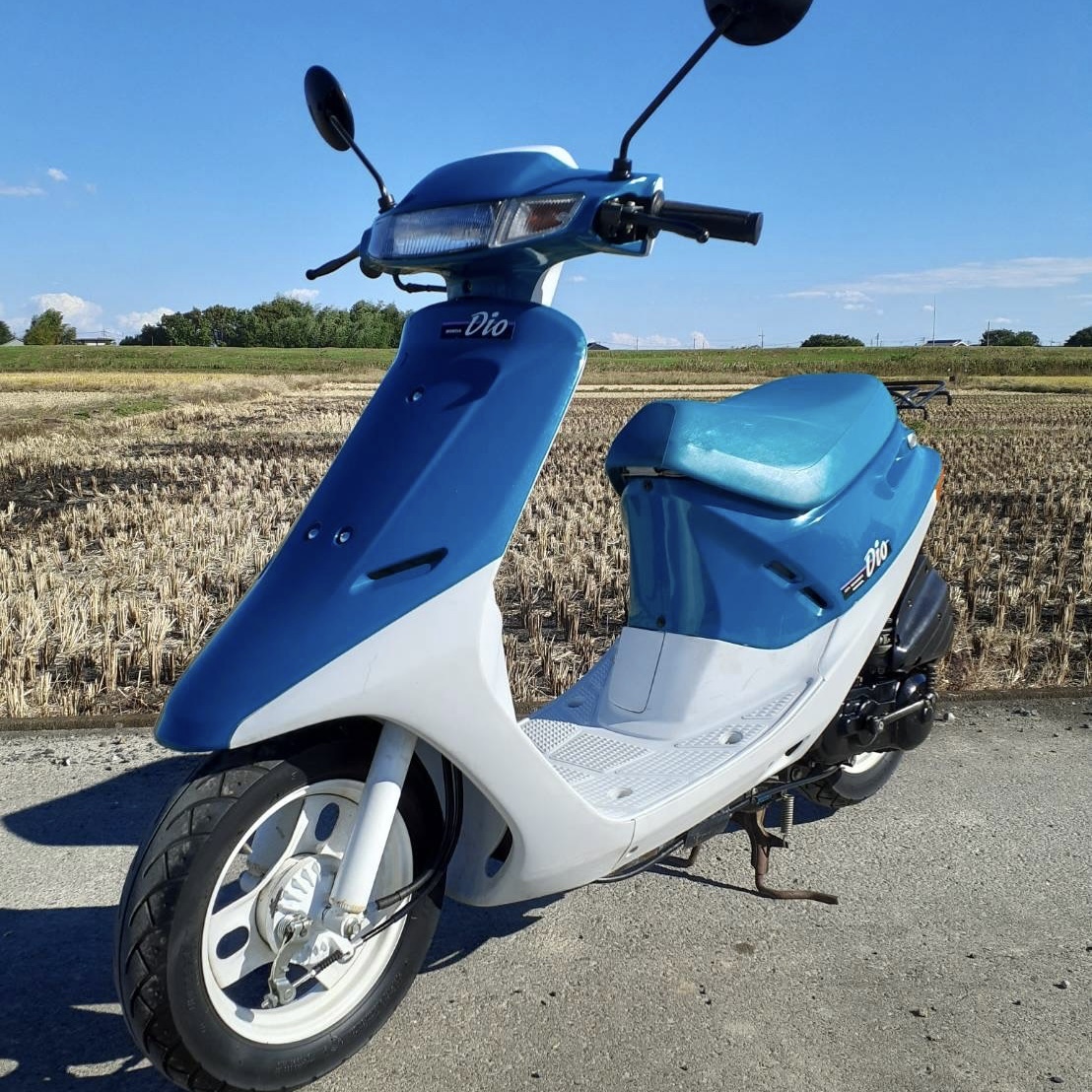 【やや傷や汚れあり】ホンダ DIO50 AF18 始動 書類付 現状車 美車 低走行 3214㌔ 検）TODAY JOG DJ-1 HI タクト シャリー モンキー ゴリラの落札情報詳細 ...