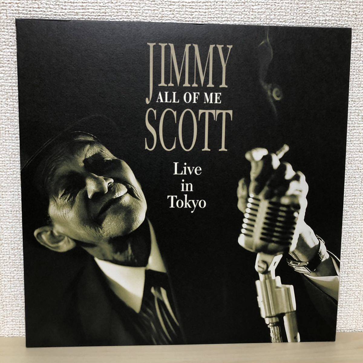 【未使用に近い】JAZZ VOCAL/JIMMY SCOTT-ALL OF ME カラー盤(赤)/VENUS RECORDS/TKJV ...