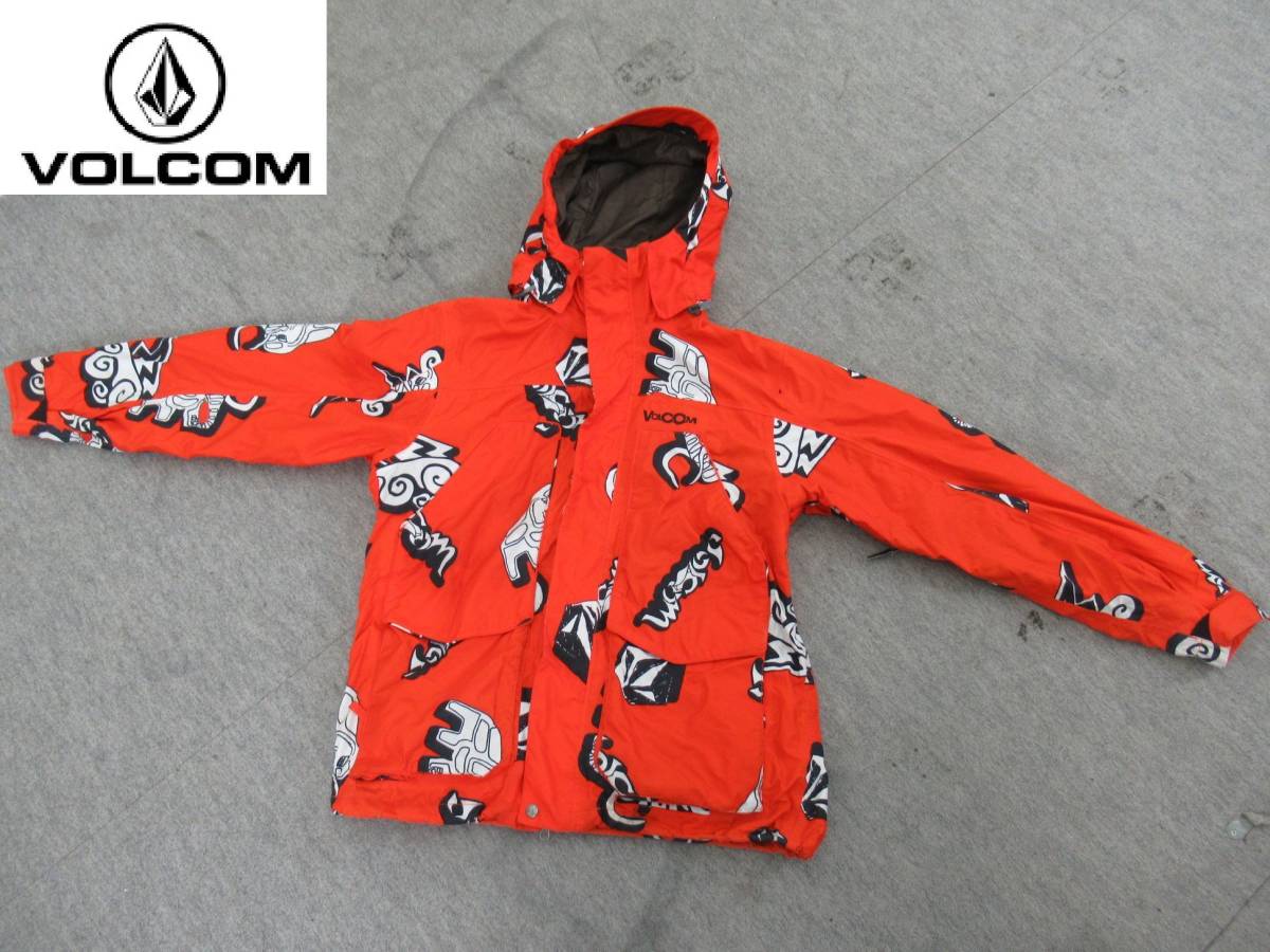 【目立った傷や汚れなし】VOLCOM ボルコム NIMBUS スノボーウェア トップス ジャケット メンズMサイズ スキー スノーボード 防寒 ...