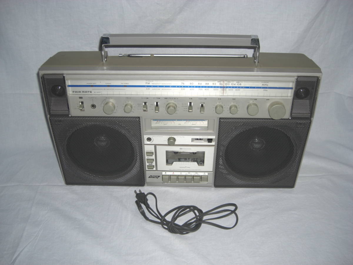 【傷や汚れあり】フェアメイト FAIRmATE RD-6000 大型ラジカセ ジャンクの落札情報詳細 - Yahoo!オークション落札価格検索 ...