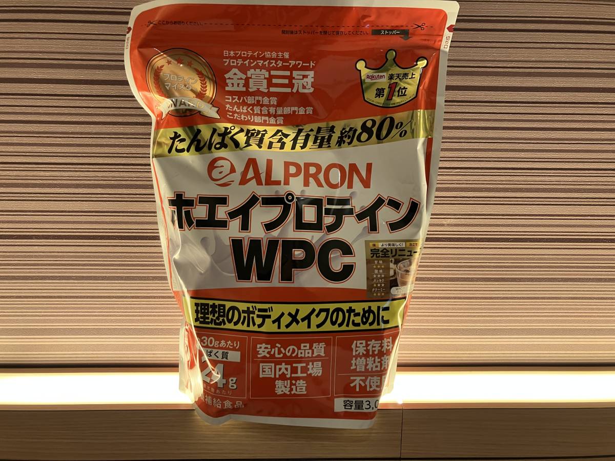 【未使用】送料込み ALPRONアルプロン ホエイプロテインWPC チョコチップミルクココア味 3kg 即決の落札情報詳細 - ヤフオク落札価格検索 オークフリー