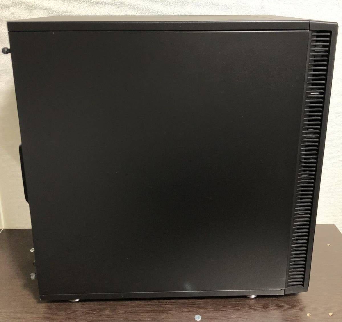 【やや傷や汚れあり】送料無料 中古 静音 MicroATX PCケース Fractal Design Define Mini C FD-CA ...