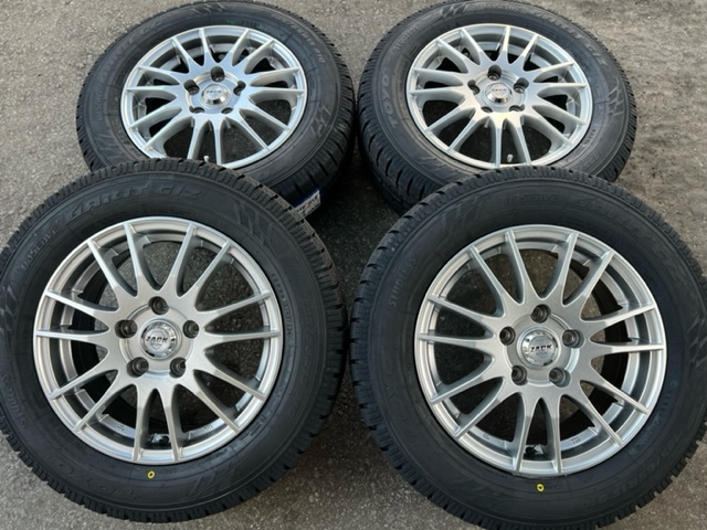【未使用】2022年製 新品 国産スタッドレス TOYO GIZ ZACK JP104 15インチ 6J+53 195/65R15 ノア ヴォクシー エスクァイア ステップワゴン アクセラの ...