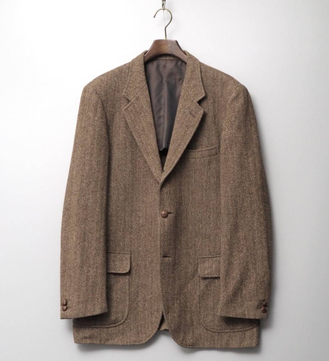 【未使用】未使用【当時物】VAN JACKET 3B テーラードジャケット 定価41,000円 M ベージュ 総裏 デッドストック ウール ヴァンヂャケット ブレザー の落札情報詳細 ...