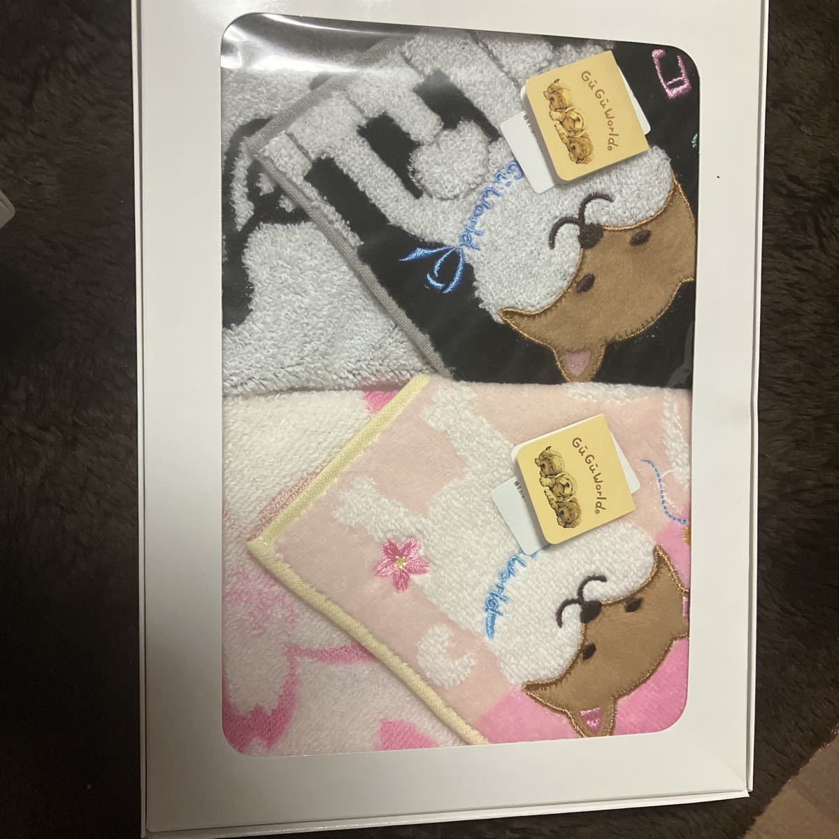 【未使用】GuGuWorld 新品ハンカチ2枚セットの落札情報詳細 - ヤフオク落札価格検索 オークフリー