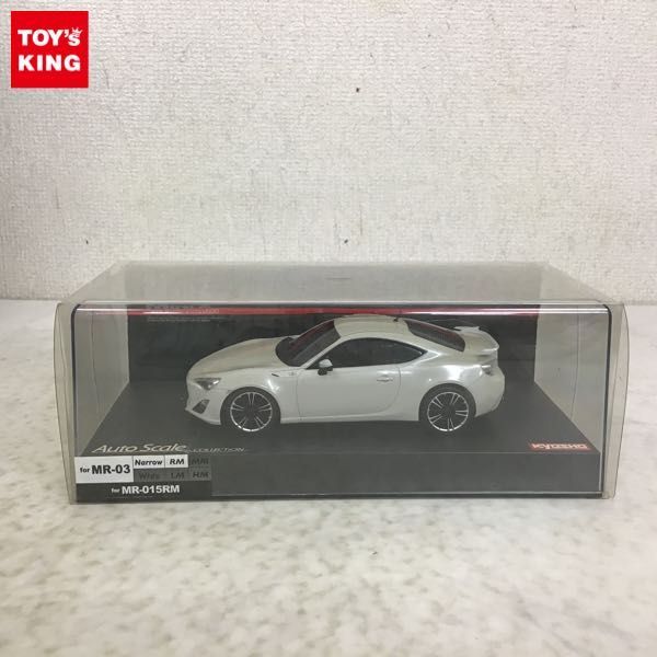 【やや傷や汚れあり】1円〜 京商 オートスケールコレクション 1/27.52 トヨタ 86 パールホワイト for MR-03 Narrow RM MR-015RMの落札情報詳細 ...